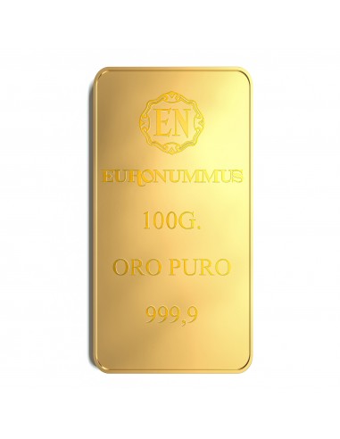 Lingotto oro Prosperità da 100 grammi in oro puro 999,9 - Euronummus SpA